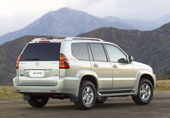 Lexus GX 470 (UZJ120) 2002–08 photos