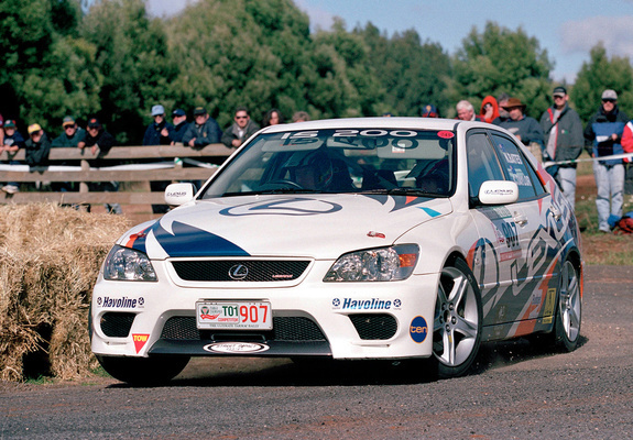 Images of Lexus IS 200 Race Car (XE10) 1999–2005