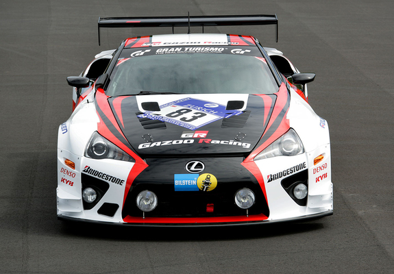 GAZOO Racing Lexus LF-A 24-hour Nürburgring 2009–12 images