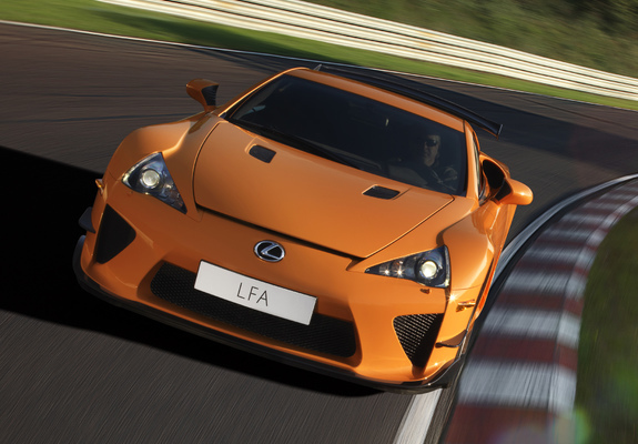 Lexus LFA Nürburgring Performance Package 2010–12 wallpapers