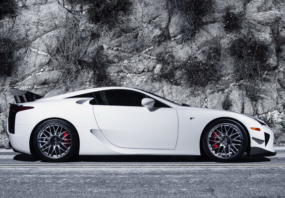 Pictures of Lexus LFA Nürburgring Performance Package US-spec 2010–12