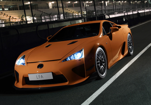 Lexus LFA Nürburgring Performance Package 2010–12 wallpapers