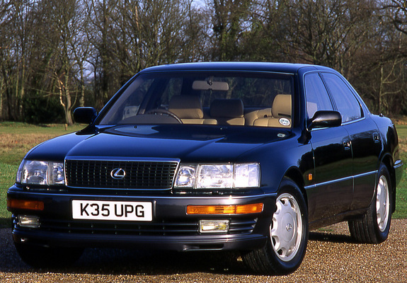Lexus LS 400 UK-spec (UCF10) 1990–94 photos