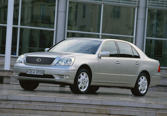 Lexus LS 430 EU-spec (UCF30) 2000–03 images