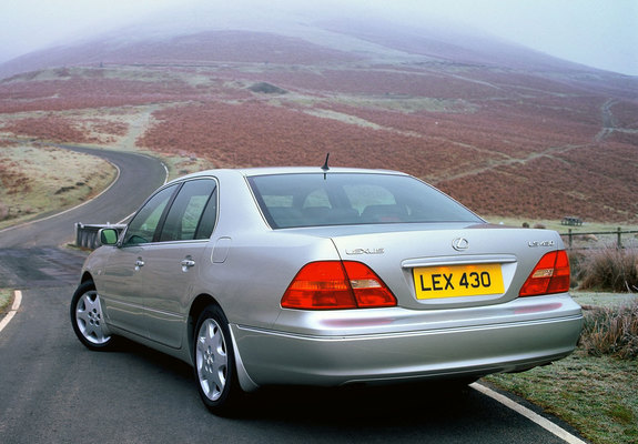 Lexus LS 430 UK-spec (UCF30) 2000–03 photos
