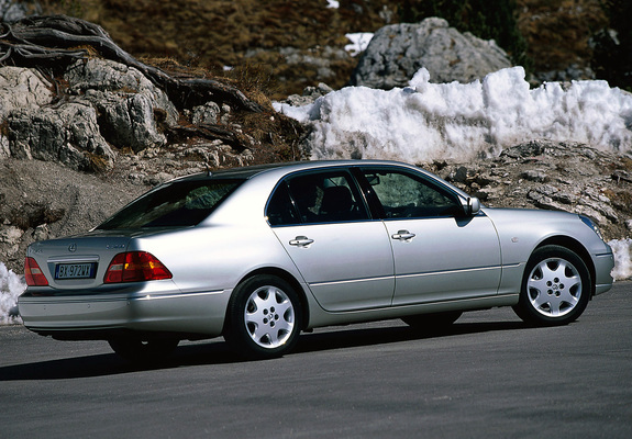 Lexus LS 430 EU-spec (UCF30) 2000–03 pictures