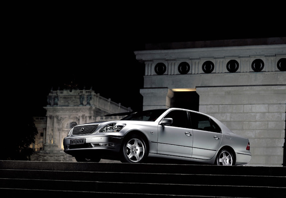 Lexus LS 430 EU-spec (UCF30) 2003–06 photos