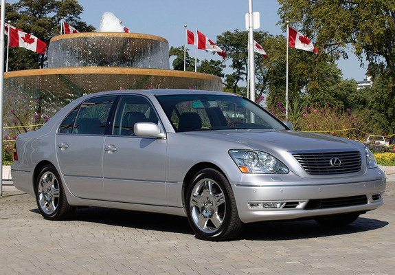 Lexus LS 430 US-spec (UCF30) 2003–06 wallpapers