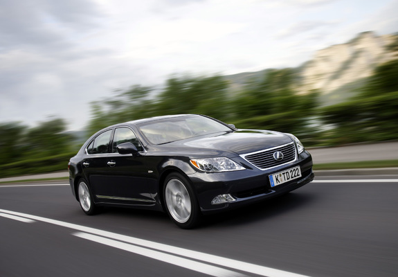 Lexus LS 460 EU-spec (USF40) 2006–09 wallpapers