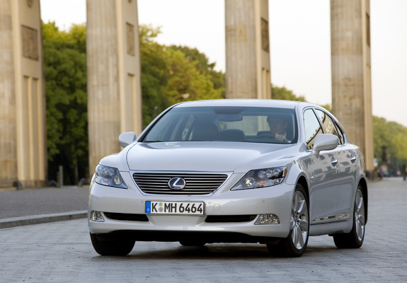 Lexus LS 600h EU-spec (UVF45) 2007–09 images