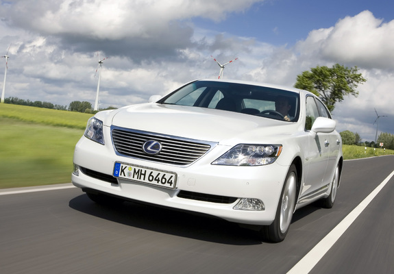 Lexus LS 600h EU-spec (UVF45) 2007–09 photos
