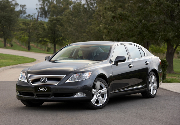 Lexus LS 460 AU-spec (USF40) 2007–09 wallpapers
