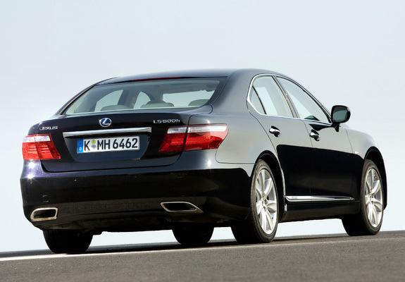 Lexus LS 600h EU-spec (UVF45) 2007–09 wallpapers