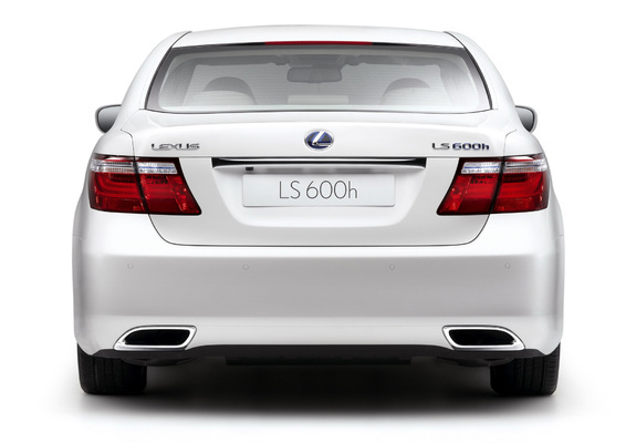 Lexus LS 600h EU-spec (UVF45) 2007–09 wallpapers