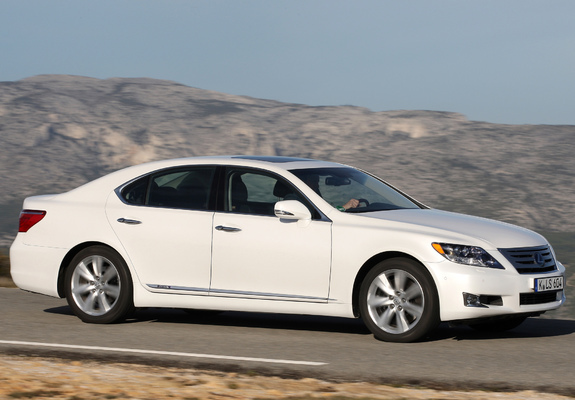 Lexus LS 600h EU-spec (UVF45) 2009–12 images