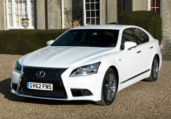 Lexus LS 460 F-Sport UK-spec 2012 images