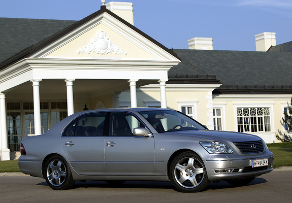Photos of Lexus LS 430 EU-spec (UCF30) 2003–06