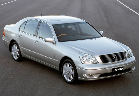 Lexus LS 430 AU-spec (UCF30) 2000–03 wallpapers