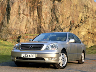 Lexus LS 430 UK-spec (UCF30) 2000–03 wallpapers