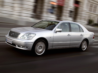Lexus LS 430 EU-spec (UCF30) 2003–06 wallpapers