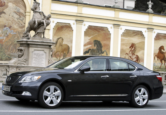Lexus LS 460 EU-spec (USF40) 2006–09 wallpapers
