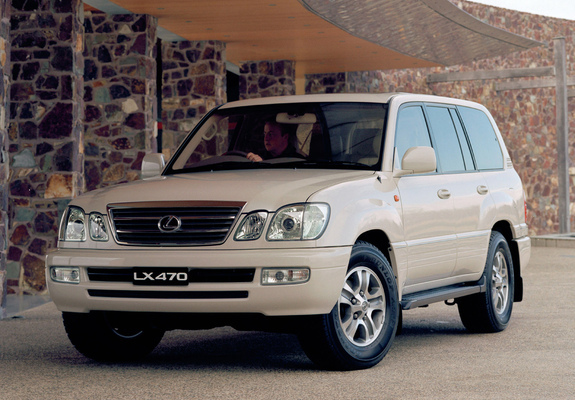Lexus LX 470 AU-spec (UZJ100) 2003–05 wallpapers