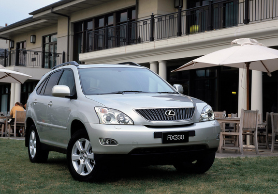 Images of Lexus RX 330 AU-spec 2003–06