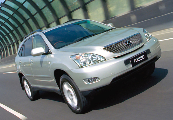 Lexus RX 330 AU-spec 2003–06 images