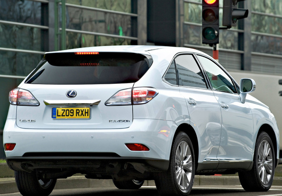Lexus RX 450h UK-spec 2009–12 images