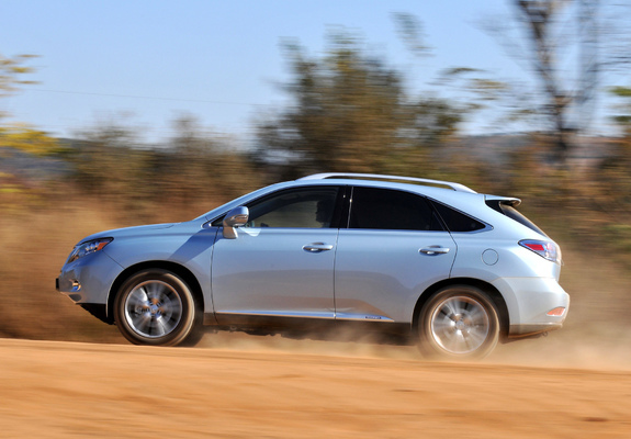 Lexus RX 450h ZA-spec 2009 images