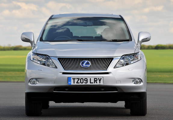 Lexus RX 450h UK-spec 2009–12 images