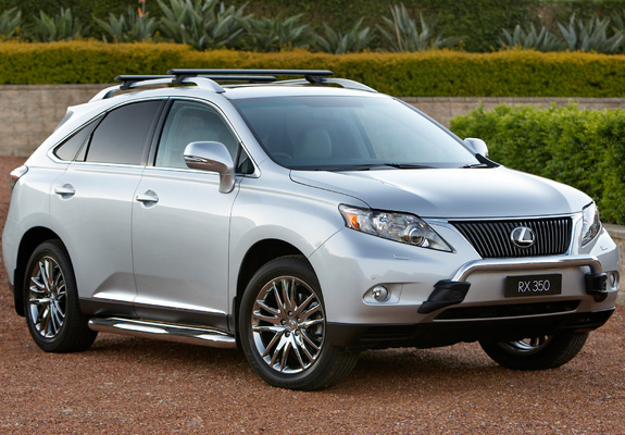 Lexus RX 350 AU-spec 2009–12 photos