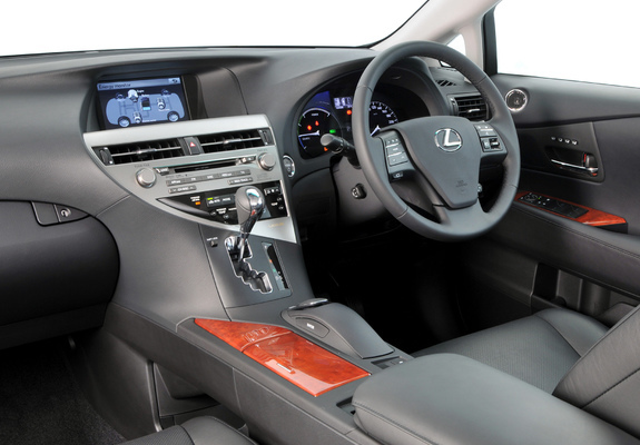 Lexus RX 450h ZA-spec 2009 photos