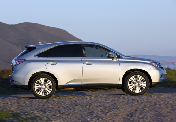 Lexus RX 450h 2009–12 pictures