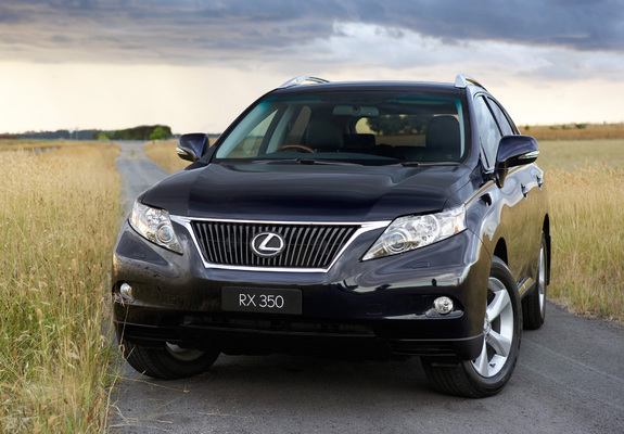 Lexus RX 350 AU-spec 2009–12 wallpapers