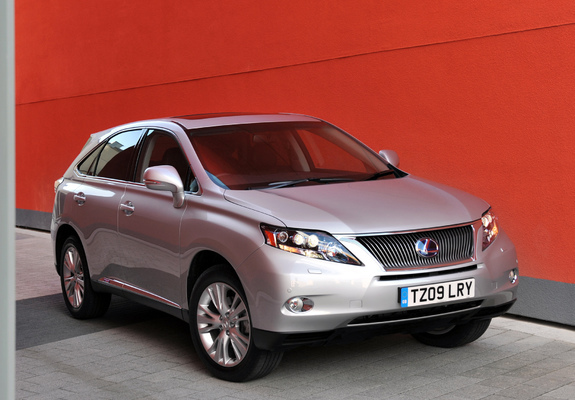 Lexus RX 450h UK-spec 2009–12 wallpapers