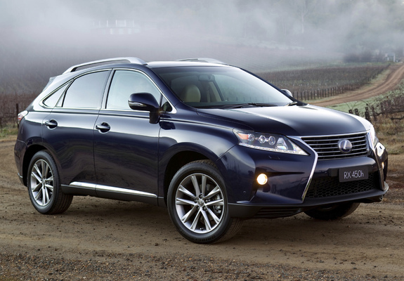 Lexus RX 450h AU-spec 2012 photos