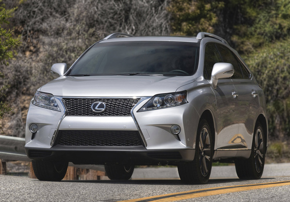 Lexus RX 350 F-Sport 2012 pictures