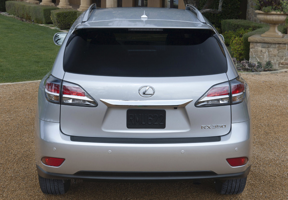 Lexus RX 350 F-Sport 2012 wallpapers