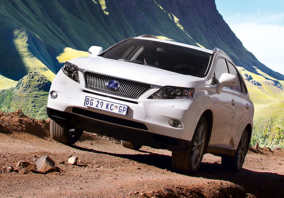 Photos of Lexus RX 450h ZA-spec 2009