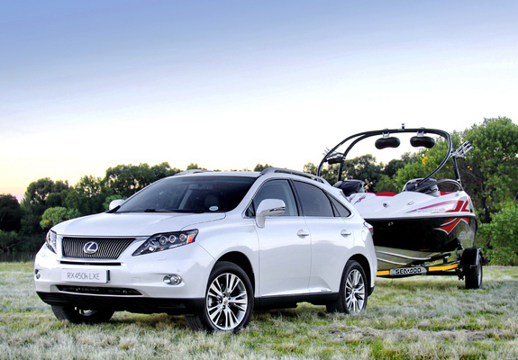 Photos of Lexus RX 450h LXE 2010