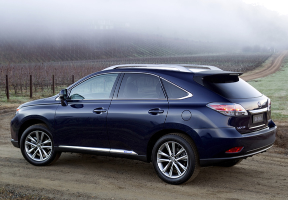 Photos of Lexus RX 450h AU-spec 2012