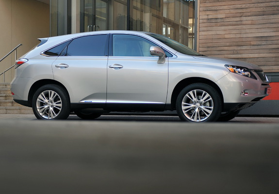 Lexus RX 450h UK-spec 2009–12 wallpapers