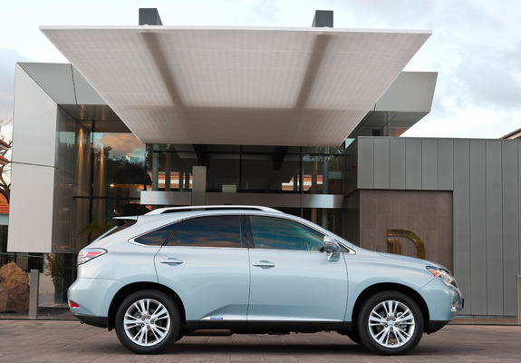 Lexus RX 450h AU-spec 2009–12 wallpapers