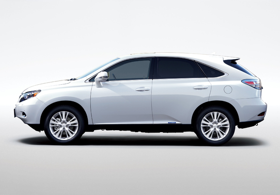Lexus RX 450h JP-spec 2009–12 wallpapers