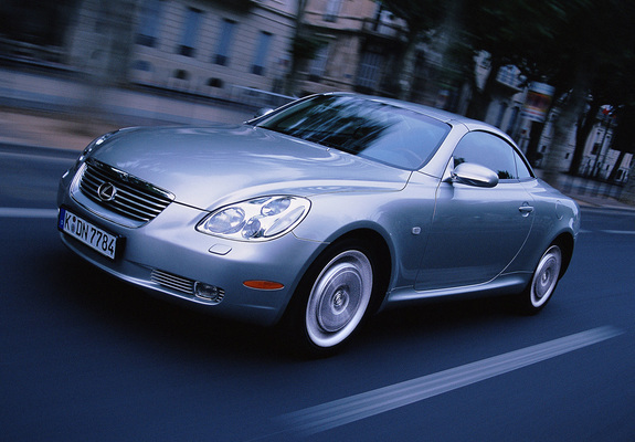 Lexus SC 430 EU-spec 2001–05 photos