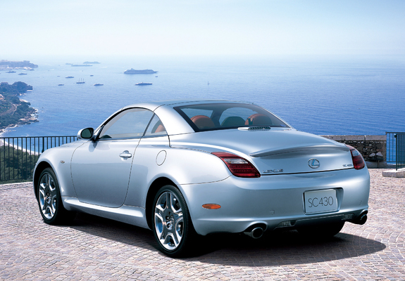 Lexus SC 430 JP-spec 2005–10 wallpapers