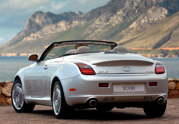 Lexus SC 430 ZA-spec 2008–10 wallpapers