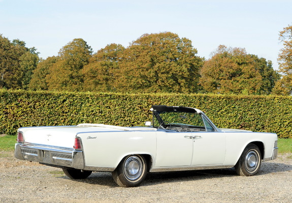 Images of Lincoln Continental Convertible 1965