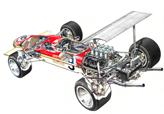 Lotus 49B 1968 images
